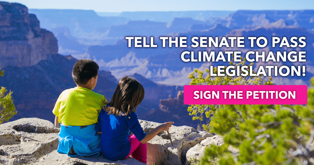Tell the Senate to Pass Climate Change Legislation NOW.