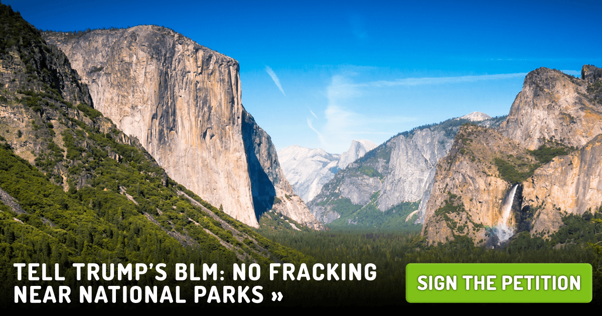 No Fracking Near National Parks